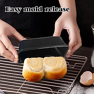 Foxtell 15 Pcs Nonstick Carbon Steel Baking Bread Pan Mini Loaf Pan for Baking Bread Small Banana Bread Tins Non Stick Tiny Meatloaf Pan for Homemade Bread Kitchen Baking Pan Tin, 6.1 x 3.3 x 2.1