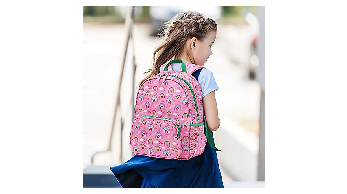 Cute BUG Toddler Backpack - Pink Rainbow for Kids