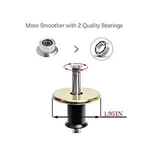 YOSELIN Dovetail Jig Wheel Marking Gauge Tool Set, 1 Bearing Wheel Cutter for Soft Wood, 1 Locked Wheel Cutter for Hardwood,1 Screwdriver,1 Woodworking Pencil,Inch & MM Scale Imperial Ruler. (Grey)