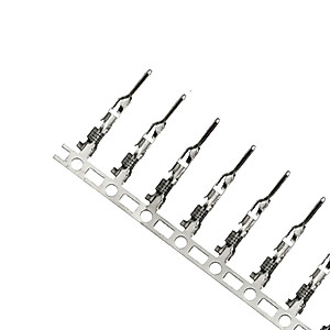 BAIRONG 5PCS Male 3-Pin PC Fan Connector Kit (5PCS 3Pin Connector Housings + 15PCS Terminal Crimp Pins) for Desktop