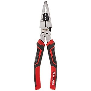 CRAFTSMAN Long Nose Pliers, 8-Inch Multi Function (CMHT81715)
