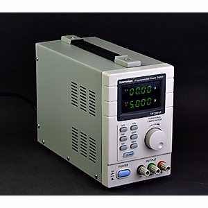 Tekpower TP3005P Programmable Linear Type Variable Regulated DC Power Supply, 0-30V at 0-5A
