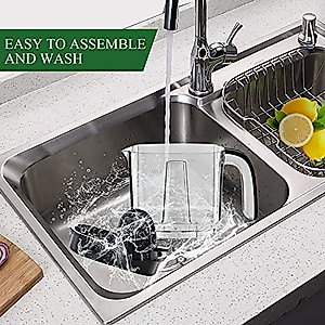 Homeleader Electric Citrus Juicer, Lemon Squeezer with Powerful Motor and LED Working Lamp, Orange Juicer for Grapefruits, Orange and Lemon