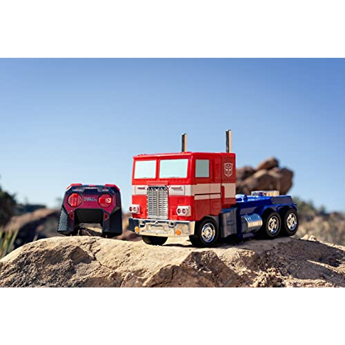 Transformers Optimus Prime Converting Remote Control Vehicle