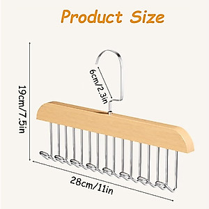 Anti Slip Multi Hook Coat Racks 4 Pack 360 Degree Space Saving Hangers with 8 Hooks, Multifunctional Non-Slip Storage Hangers, Hanger with Multiple Hooks for Ties, Scarves, Socks