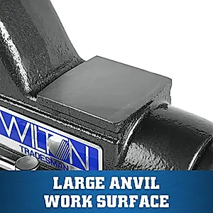 Wilton 1745XC Tradesman XC Bench Vise, 4-1/2" Jaw Width, 3-1/2" Jaw Opening (28840)