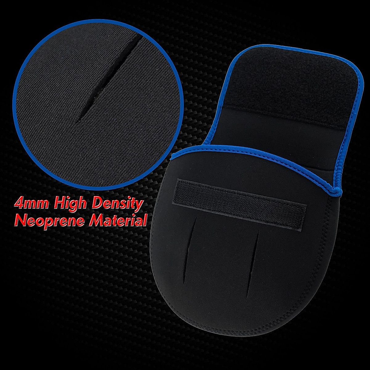 Dr.Fish Fishing Reel Cover Spinning Reel Case Bag Reel Glove Neoprene Water Holder Fits 1000 2000 3000 4000 5000 6000 Spinning Reel Mixed Size