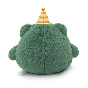 MR ViviCare Adorable Large 12 Inch Frog Squish Plush Pillow, Super Soft Original Cute Green Stuffed Animal Toy for Kids and Adults