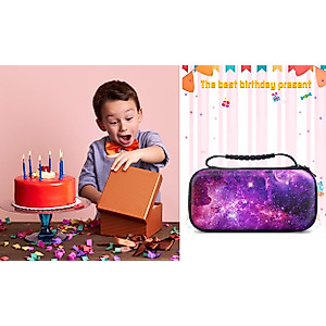 Retear Carrying Case for Nintendo Switch Lite 2019 Portable Travel Carry Cover Hard Shell Accessories with 8 Game Card Slots