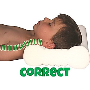 High Grade Memory Foam Toddler Pillow with Velour Cover, Super Soft, Breathable, Washable