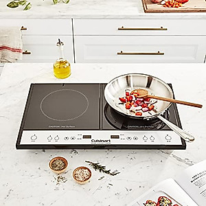 Cuisinart ICT-60 Double Induction Cooktop, Black