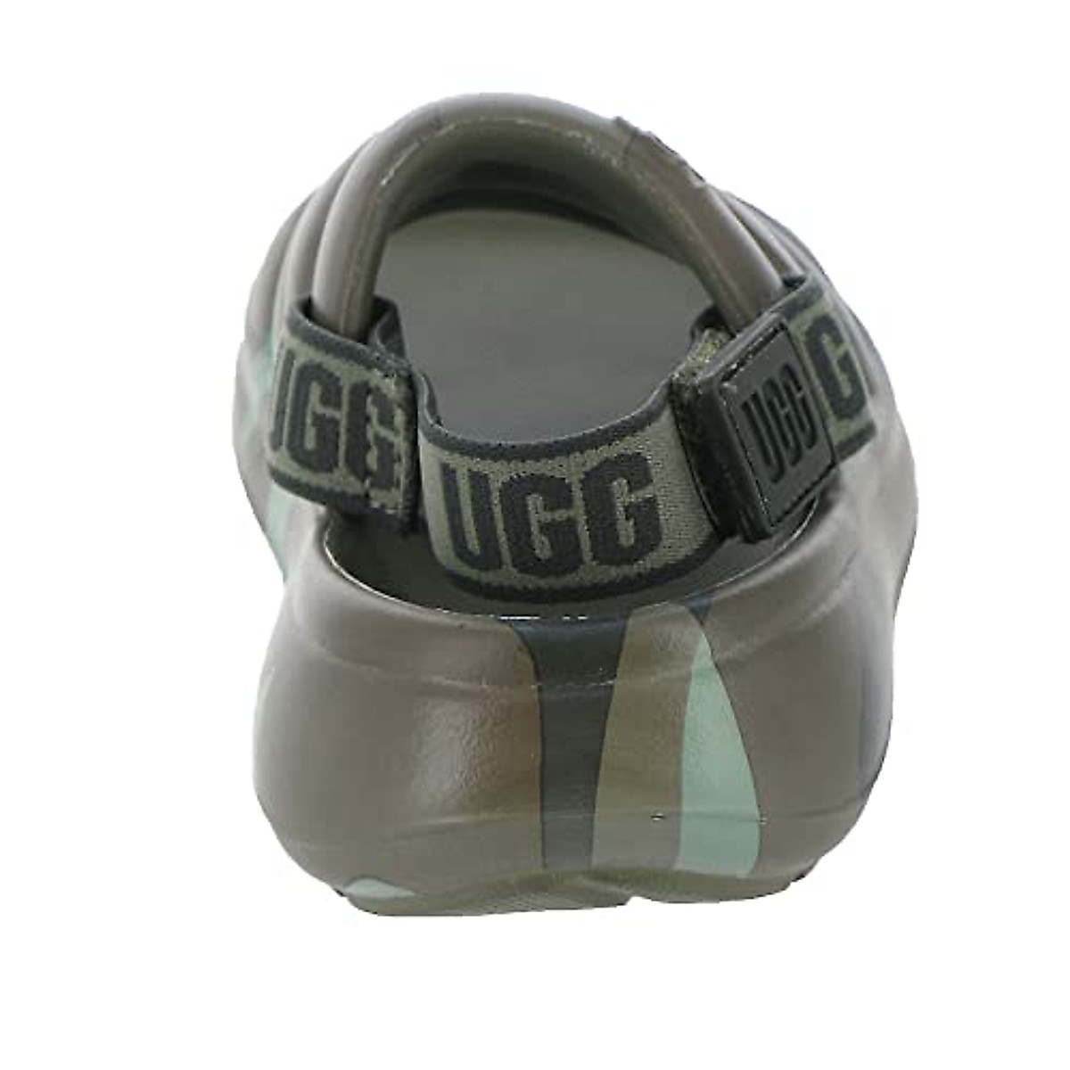 UGG Unisex-Child Sport Yeah Camopop Sandal, Moss-green, 12 Little Kid