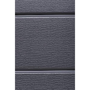 Nuvue Products 26021, 36" L x 15" W x 32" H, Polymer with Woodgrain Texture, Dark Gray Elevated Garden Box