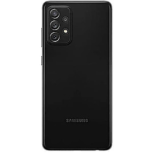 Samsung Galaxy A72 A725F-DS 4G Dual 256GB 8GB RAM Factory Unlocked (GSM Only | No CDMA - not Compatible with Verizon/Sprint) International Version - Awesome Black