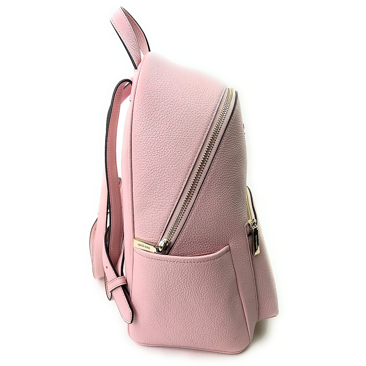 Kate Spade New York Liela Pebbled Leather Medium Dome Backpack (Rose Smoke)