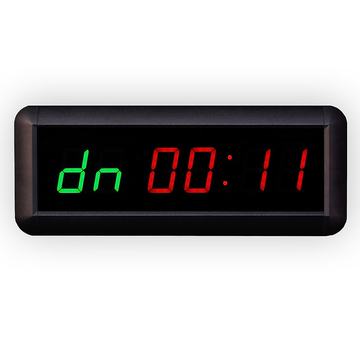 Eu 1.5" 6 Digits Interval Timer Programmable Led Countdown / Up Stopwatch For Home Gym.