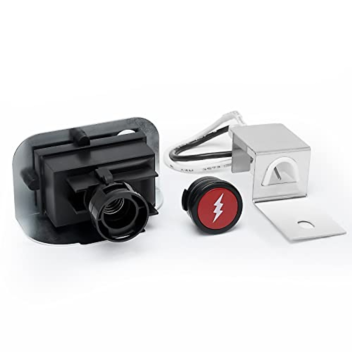 Onlyfire Chef Electronic Igniter Kit Spark Generator Replacement for Weber Q120 and Q220 Grills, Black