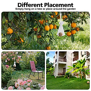 20 Pack Deer Repellent, Rabbit Repellent, Deer Deterrent, Powerful Deer Repellent Outdoor for Plants, Rabbit Repellant for Garden, Deer Repellent for Outdoor Tree Yard, Safe for Deer and Plants