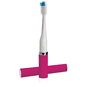 Violife Vss202 Sonic Electric Toothbrush for Home or Travel, Raspberry Pink, 0.15 Pound