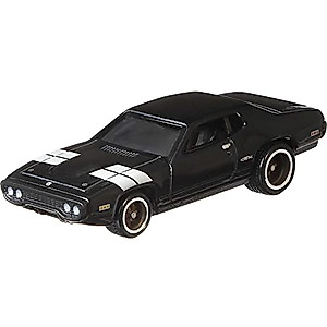 Hot Wheels 1971 Plymouth GTX, Fast & Furious1:64 Scale Diecast Vehicle, Toys for Kids Age 3 and Up, Toys for Boys
