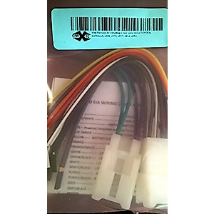 Wire Harness for Installing a New Radio into a Toyota, Corolla, 2009, 2010, 2011, 2012, 2013