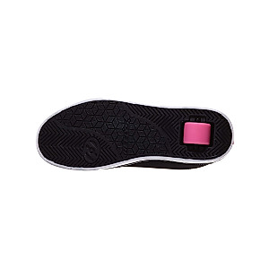HEELYS Girl's Pro 20 (Little Kid/Big Kid/Adult) Black/White/Pink 1 Little Kid M