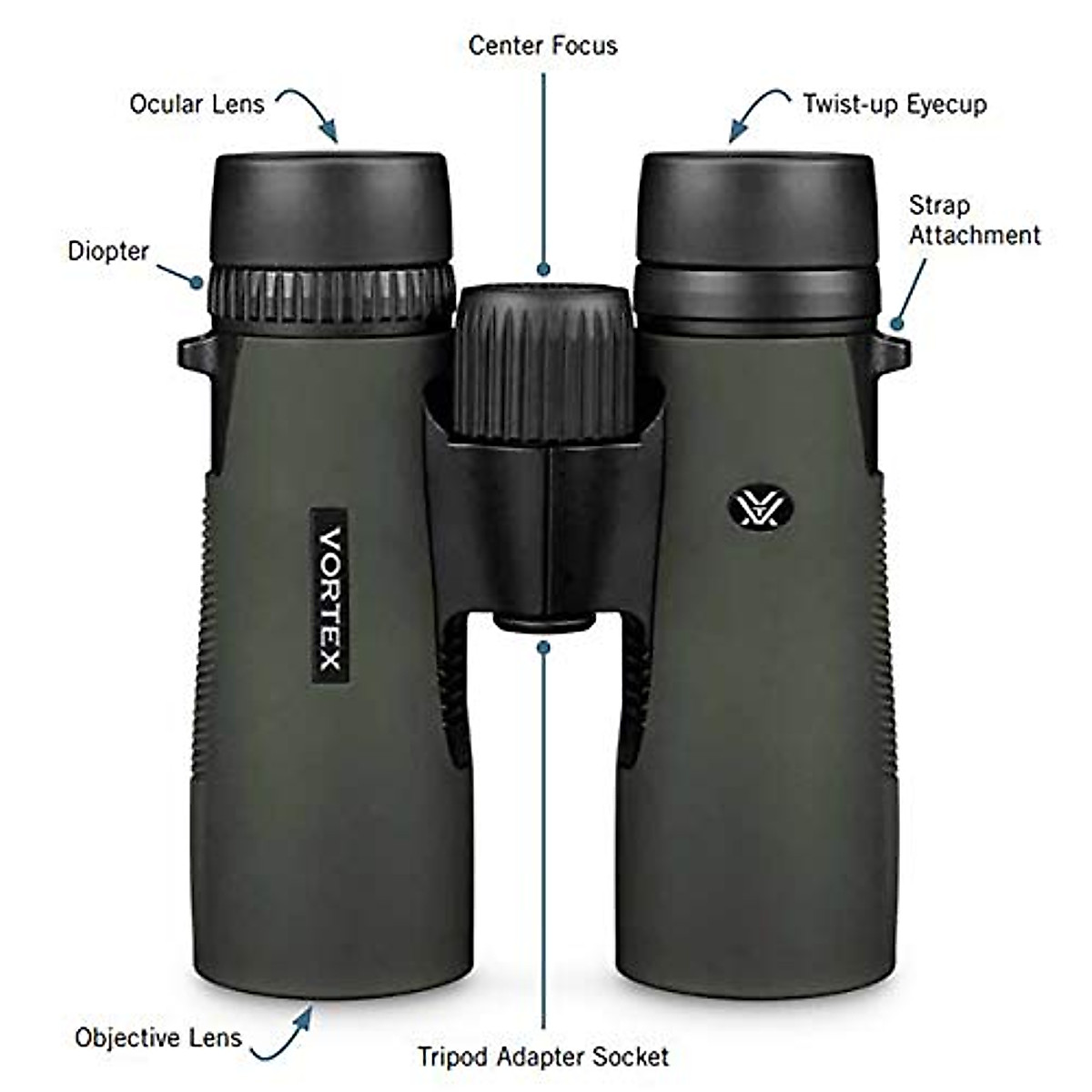 Vortex Optics Diamondback HD Binoculars 10x42