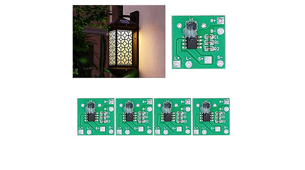 5pcs Solar Lamp Controller Module - Versatile Charging Solution