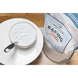 Relative Foods Baking Soda (5Lbs) for Cooking, cleaning, & More - Gluten Free Sodium Bicarbonate Baking Mix w/No Preservatives - Aluminum Free Pure Bulk Baking Soda for Baking