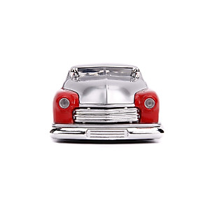 Jada Bigtime Muscle 1:24 1951 Mercury Coupe Die-cast Car Red, Toys for Kids and Adults