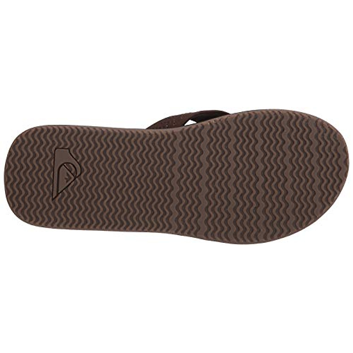 Quiksilver Men's Left COASTA Sandal, Brown/Brown/Brown, 6