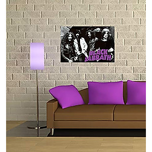 Buyartforless Black Sabbath Group 36x24 Music Group Art Print Poster
