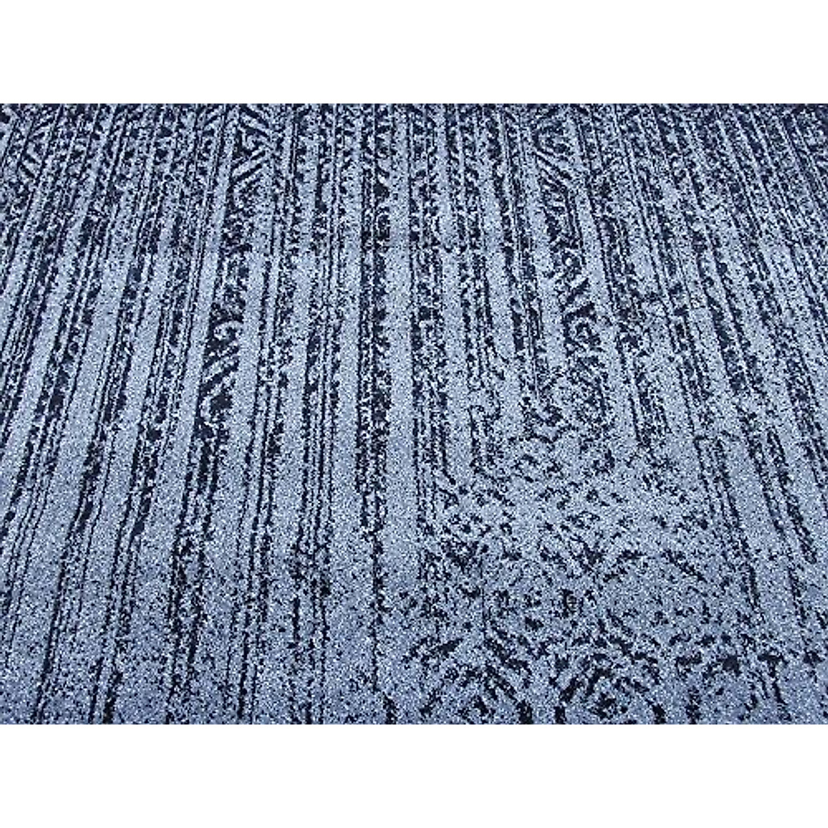 Unique Loom Del Mar Collection Area Rug-Transitional Inspired with Modern Contemporary Design, Rectangular 9' 0" x 12' 2", Blue/Navy Blue