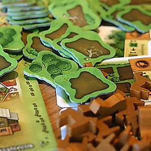 Agricola (Revised Edition) Farmers of The Moor Expansion | Strategy Game for Adults and Teens | Advanced Board Game | Ages 12+ | 1-4 Players | Avg. Playtime 90 Minutes | Made by Lookout Games
