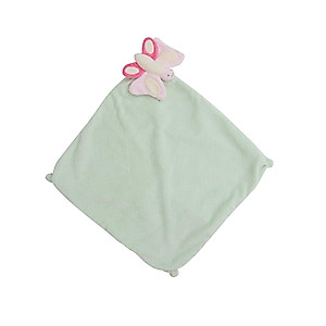 Angel Dear Twin Set 2 pcs Blankies Box. (Green Butterfly)