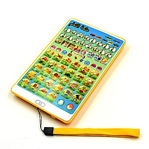 JSXuan English & Arabic Islamic Kids Education Pad Muslim Children Quran Learning Machines Plastic Toys Taking Tablet