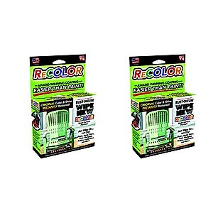 Wipe New Rust-oleum R6PCRTLKIT Recolor Paint Restorer with Wipe-On Applicator Set of 2
