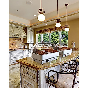 Fulvari Electric Chafing Dish 2 x 4.5QT with Temperature Control, Stainless Steel Buffet Servers and Warmers, Temp Display Programmable Food Warmer Transparent Lid Chafers for Catering