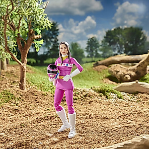 Power Rangers Lightning Collection in Space Pink Ranger 6-Inch Premium Collectible Action Figure Toy with Accessories, Kids Ages 4 and Up