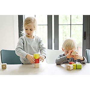 Tegu 6 Piece Magnetic Baby’s First Building Blocks, Tints