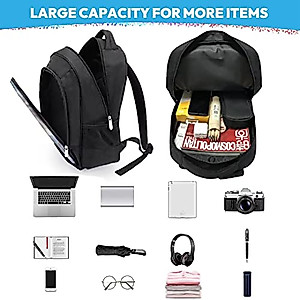 Nuvuiolf Anime Backpack Sets 3Pcs Daypack with Lunch Bag Pencil case Lightweight Durable Backpacks， 04