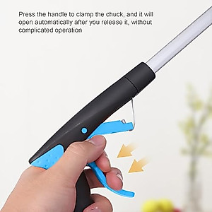 JBNCRYGD 32" Grabber Reacher Tool, Foldable Reacher Grabber Pickup Tool with 360° Rotating Jaw & Magnet, Trash Picker Upper Grabber, Lightweight Grabbers,D