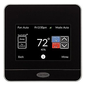 CARRIER Cor 7-Day Programmable Wi-Fi Thermostat with Energy Reports TP-WEM01