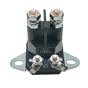 Lawn Tractor Starter Solenoid Compatible with Husqvarna Craftsman Toro Mowers Replaces 28-4210, 110167, 47-1910, 532146154