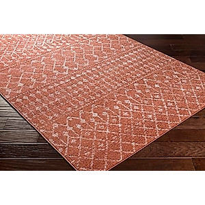 Livabliss Elsie Global Bohemian Area Rug,6'7" x 9',Burnt Orange