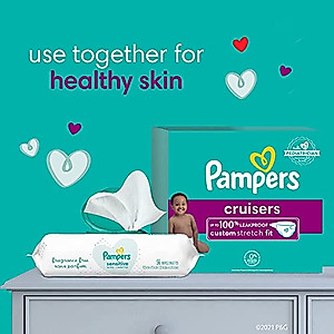 Diapers Size 6, 108 Count - Pampers Cruisers Disposable Baby Diapers, (Packaging May Vary)