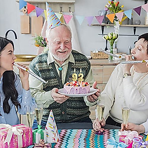 29th Birthday Candles Cake Numeral Candles Happy Birthday Cake Candles Topper Decoration for Birthday Wedding Anniversary Celebration Supplies (Gold)