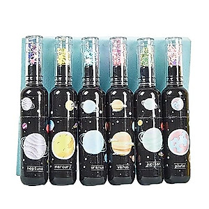 6PCS Cute Highlighter Pen,Mini Ice Cream Painting Marker Pen Drift Bottles Marker Pen Mini Paint Marker Pen(Drift bottles)