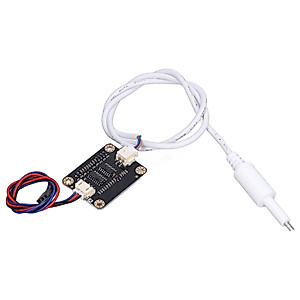 Mavaol Water Conductivity Sensor Module with Waterproof Probe for Hydroponics, 0-2.3V Analog Output, PCB Water Quality Monitoring