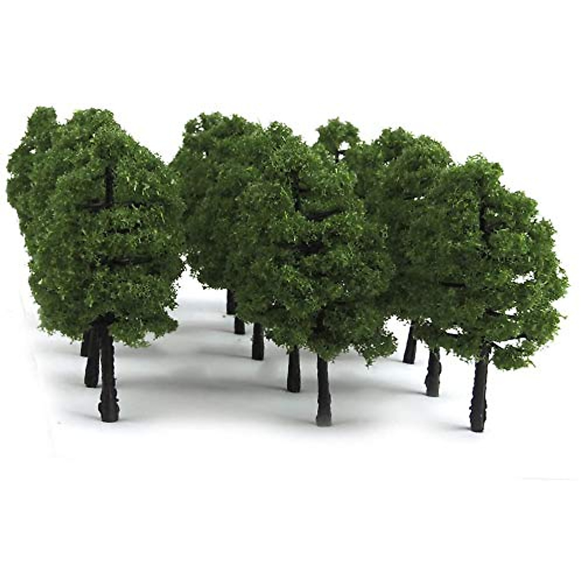 70-Pack Mixed Model Tree Train Trees Railroad Scenery Diorama Tree Architecture Trees for DIY Scenery Landscape